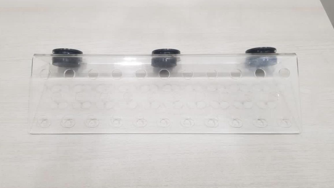 32 Hole Acrylic Frag Rack, Pet Supplies, Homes & Other Pet Accessories ...