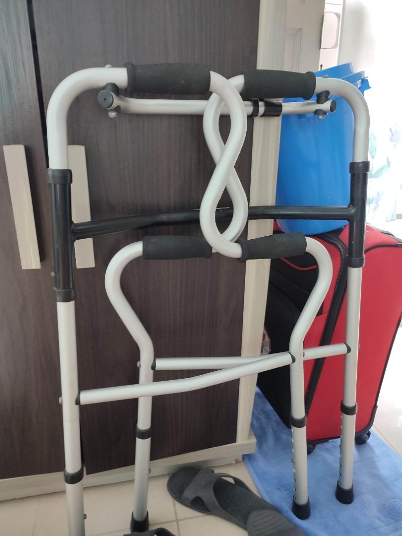 4 legged Walker, walking Aid, Health & Nutrition, Assistive ...