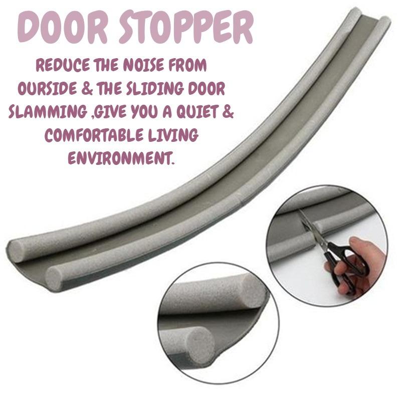 92cm Flexible Door Bottom Sealing Strip Guard Sealer Stopper Door Sound ...