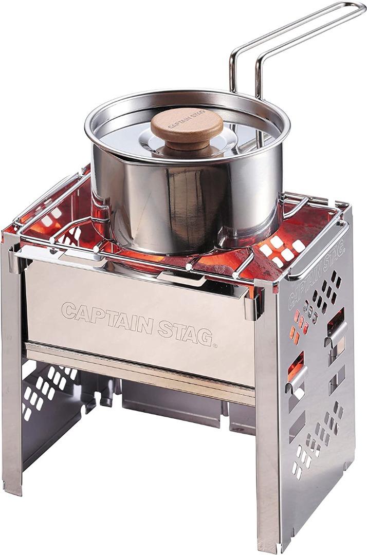 (觀荃屯) (露營現貨) Captain Stag KAMADO UG-2015/2030 B6/B5型燒烤爐多用途盤架, 運動產品, 行山及露營 - Carousell