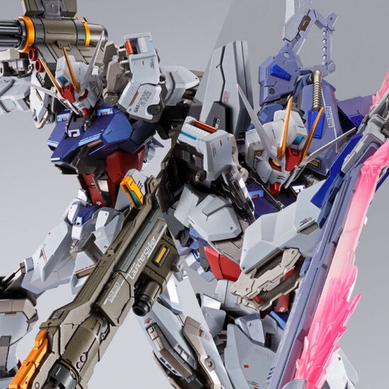 8月 日版 Metal Build Launcher Striker Pack 10th Ver. / Sword Striker Pack 10th Ver. mb 劍裝 10週年 炮裝 炮 ...