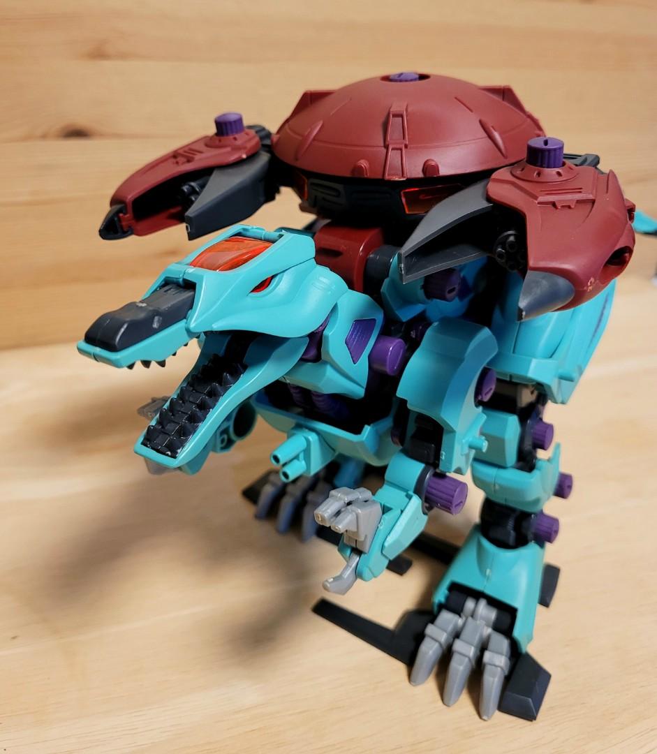 罕有 ZOIDS FZ-011 Spinosaurus / Crab Type 索斯機械獸 洛依德 寄居蟹 雷震脊龍 2004年製 日版 ...