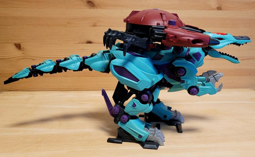 罕有 ZOIDS FZ-011 Spinosaurus / Crab Type 索斯機械獸 洛依德 寄居蟹 雷震脊龍 2004年製 日版 ...