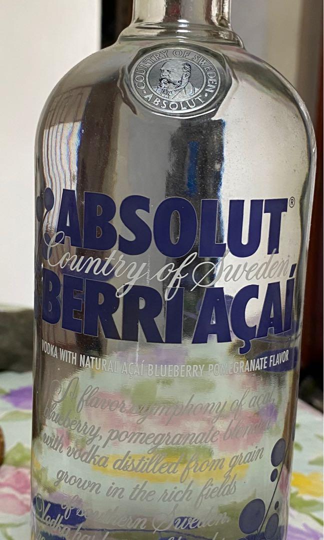 Absolut berri acai vodka, Food & Drinks, Alcoholic Beverages on Carousell