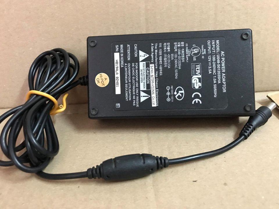 AC POWER ADAPTOR , output 12V 3.5A ( MADE IN KOREA ), 電腦＆科技, 電腦周邊及配件 ...
