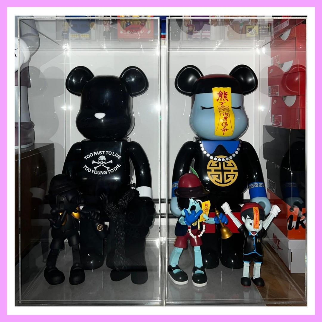 Acrylic Bearbrick Display Case, Hobbies & Toys, Toys & Games on Carousell