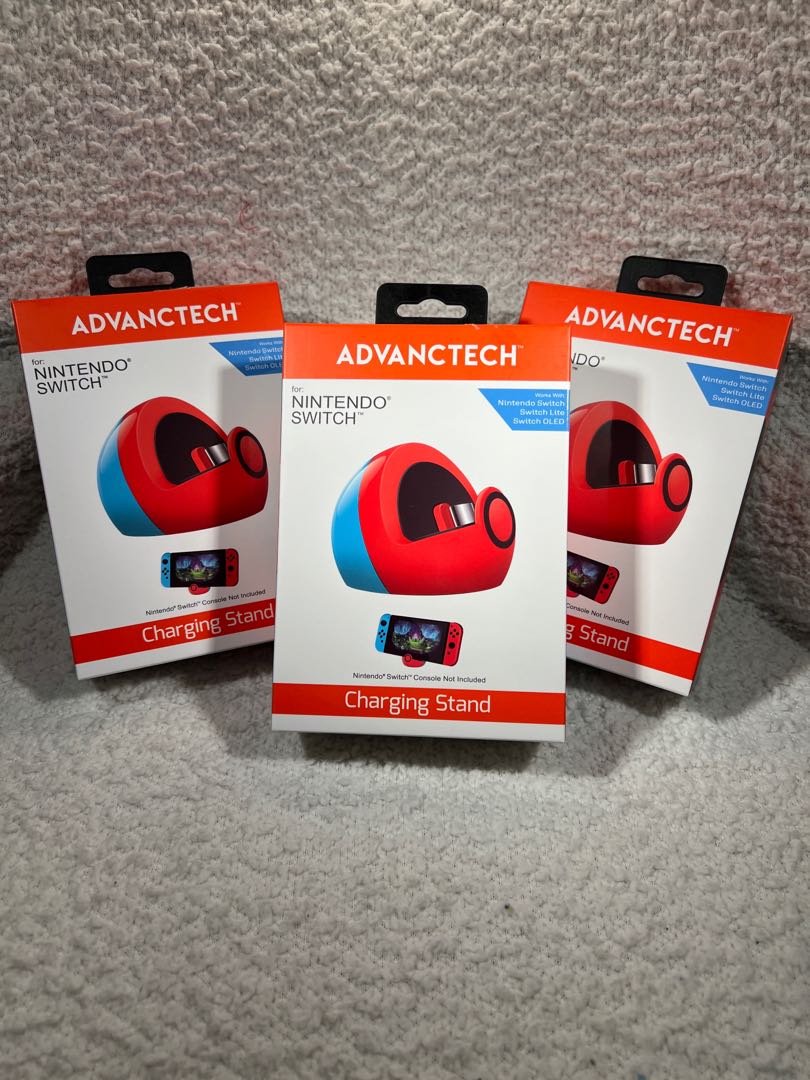 Advanctech Nintendo Switch Charging Stand, Video Gaming, Video Game ...