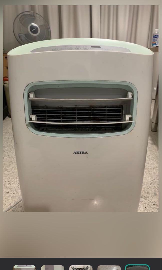Akira Portable Aircon air conditioner with hose n remote, TV & Home ...