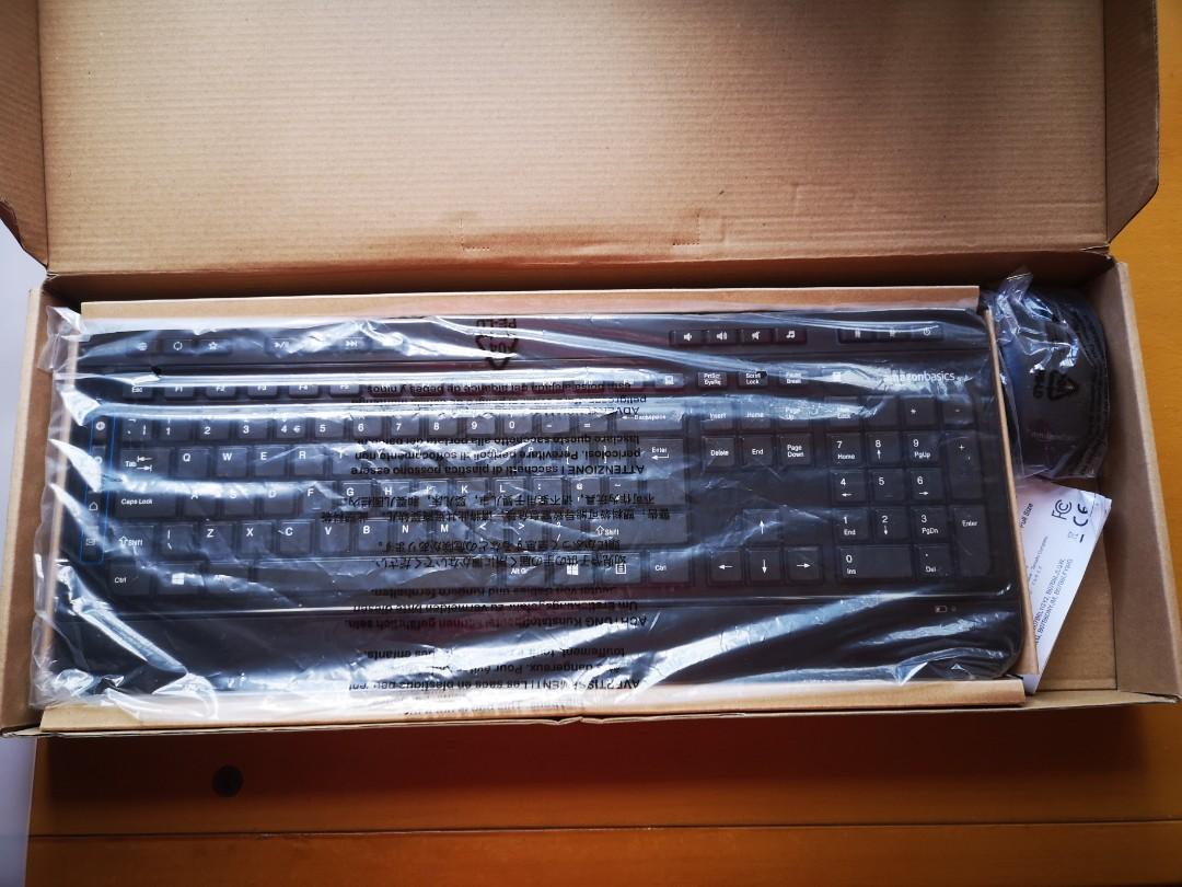 Amazon basic keyboard, Computers & Tech, Parts & Accessories, Computer ...