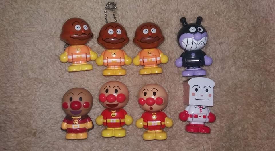 Anpanman figures, Hobbies & Toys, Toys & Games on Carousell