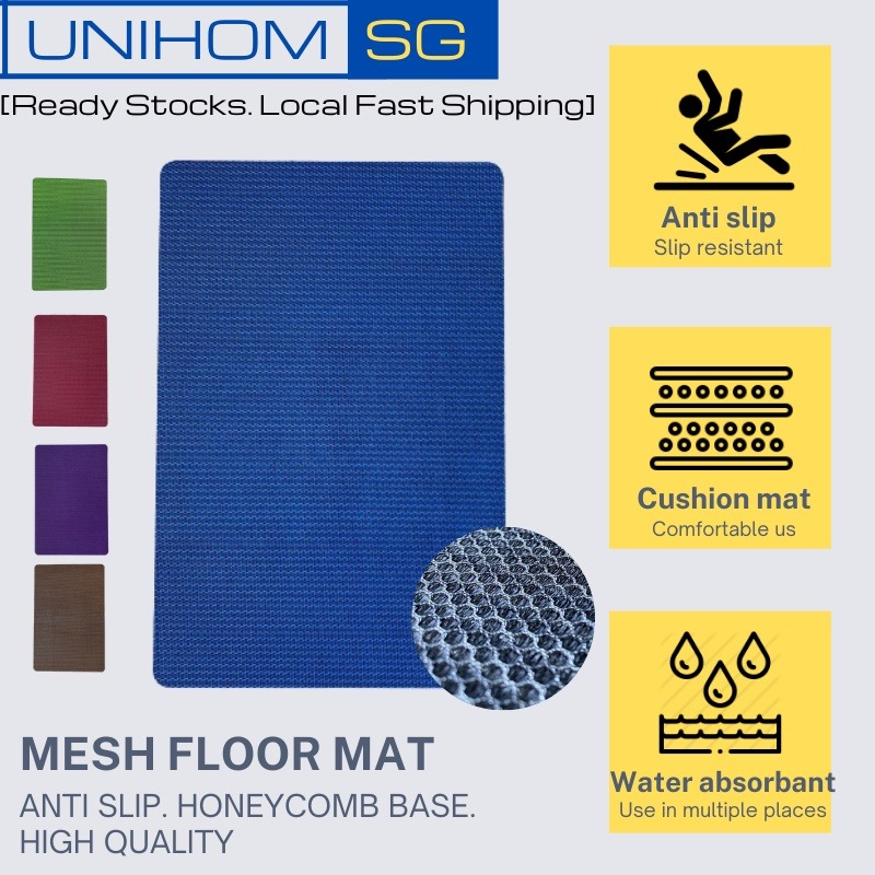 Anti Slip Mesh Floor Mat, Furniture & Home Living, Bathroom & Kitchen ...