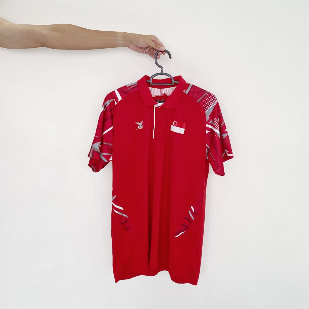 ASEAN University Games 2022 Contingent Polo Tee | T shirt tshirt red ...