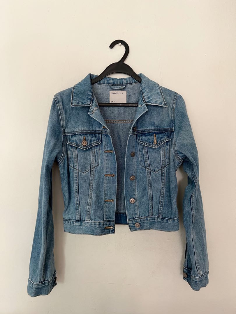 ASOS Denim Jacket, Women's Fashion, Coats, Jackets and Outerwear on ...