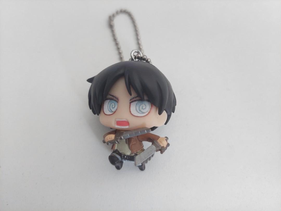 Attack On Titans Official Eren Jaeger Keychain, Hobbies & Toys, Toys ...