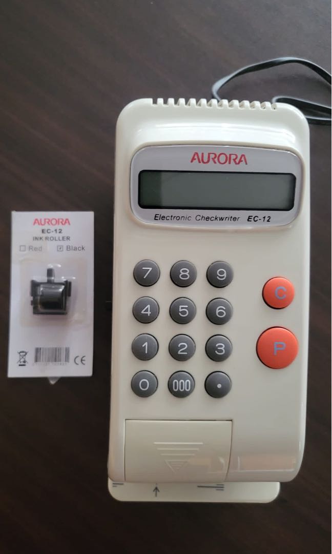 Aurora Electrical Cheque Writer, Computers & Tech, Printers, Scanners ...