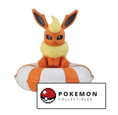 Authentic Eevee Floating Ring Figurine - Pokemon Eeveelution Collection ...