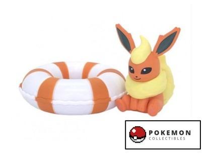 Authentic Eevee Floating Ring Figurine - Pokemon Eeveelution Collection ...