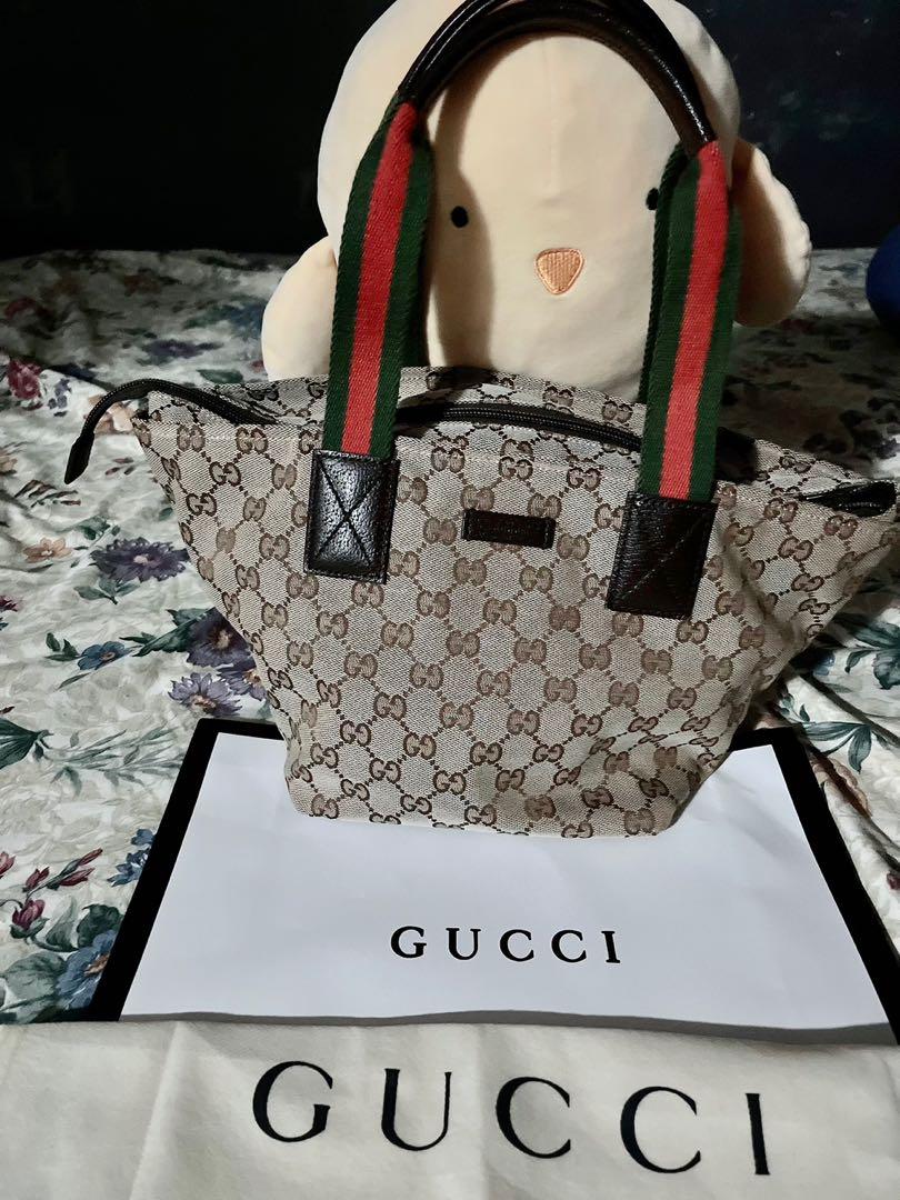 Authentic Gucci Shelly Monogram Canvas Bag, Women's Fashion, Bags ...