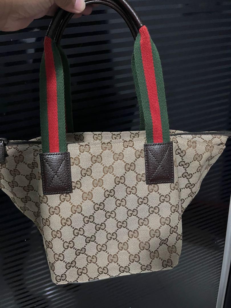Authentic Gucci Shelly Monogram Canvas Bag, Women's Fashion, Bags ...