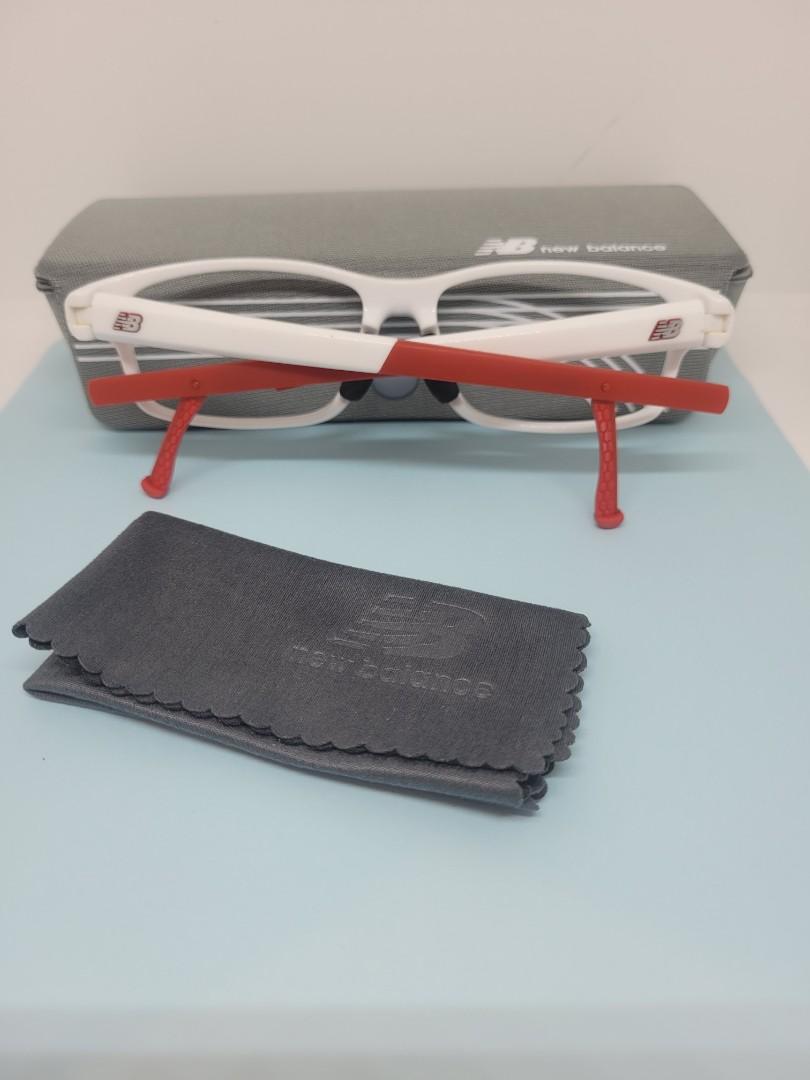 Authentic New Balance E Lock System Frame White Solid Sport Eyewear ...