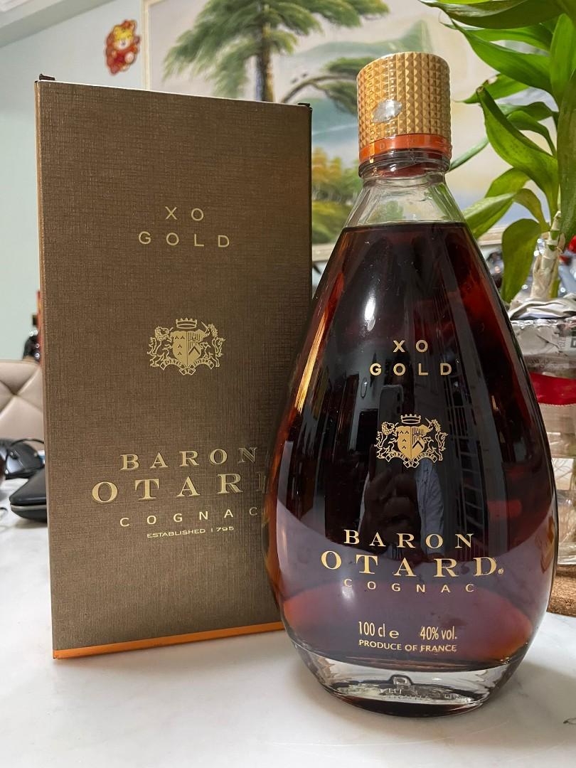 BARON OTARD COGNAC XO GOLD 1 LITER, Food & Drinks, Alcoholic Beverages on Carousell