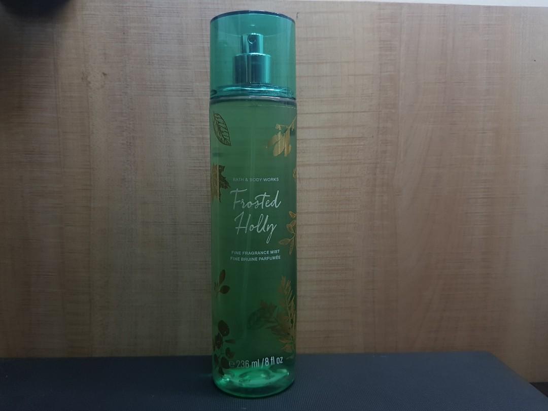 bath & body works frosted holly fine fragrance mist, Beauty & Personal ...