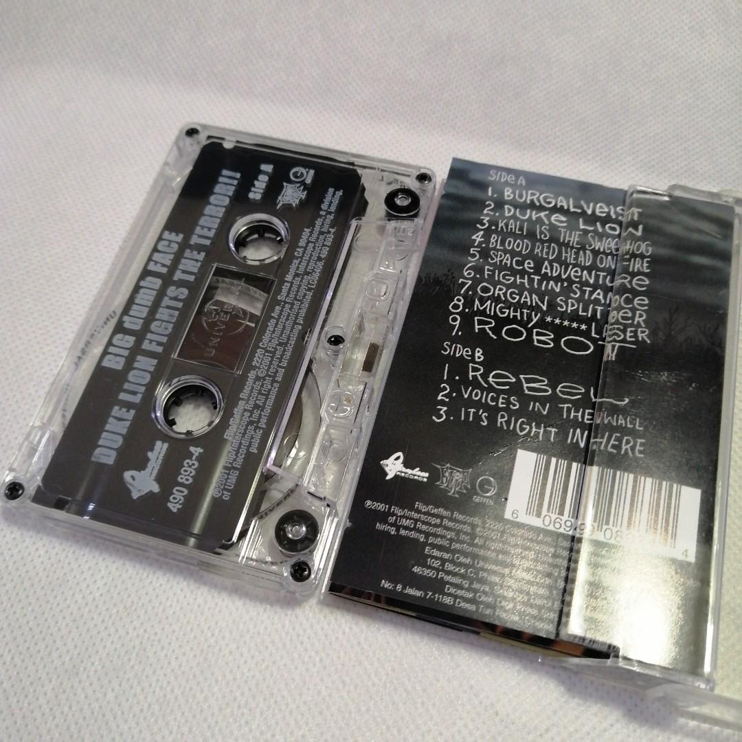 Big Dumb Face - Duke Lion Fights The Terror / kaset cassette walkman ...