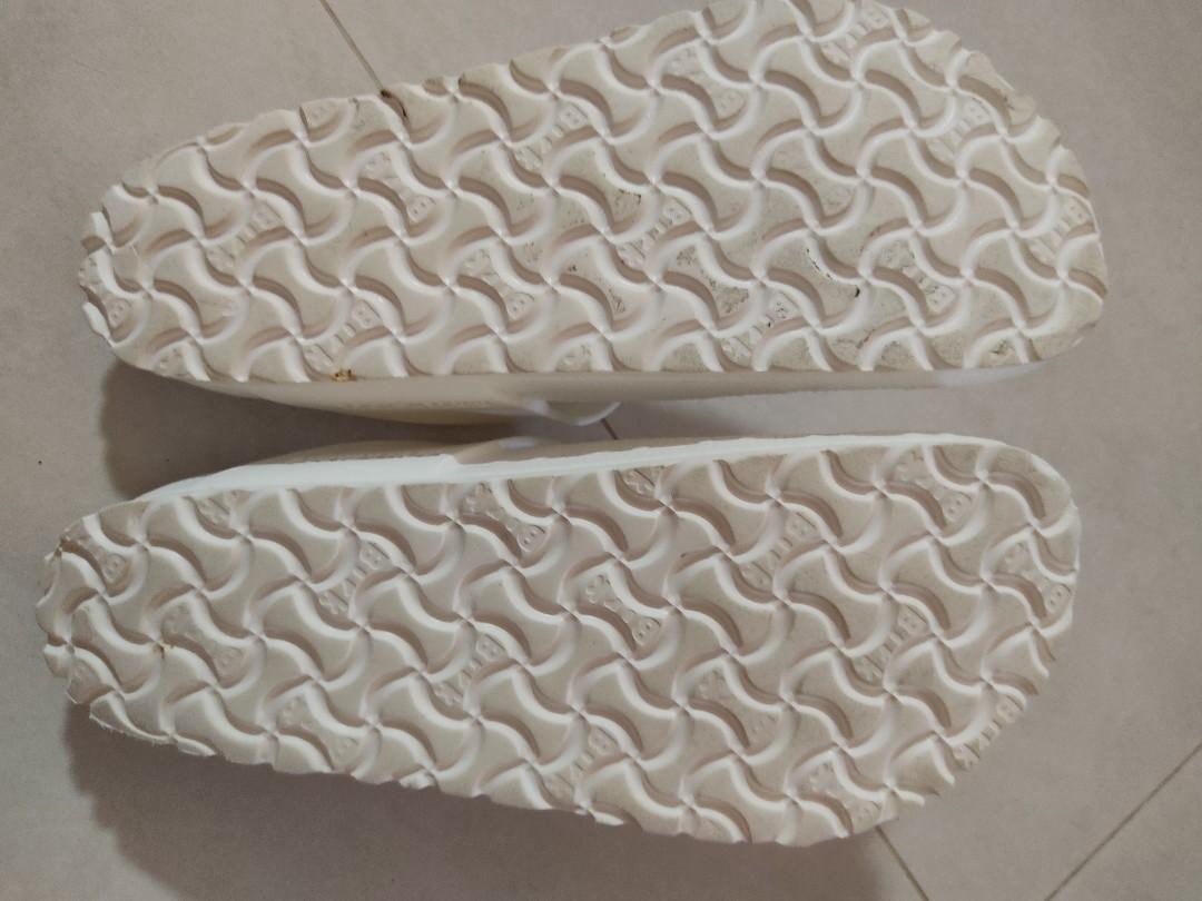 Birkenstock White EVA, Women's Fashion, Footwear, Sandals on Carousell