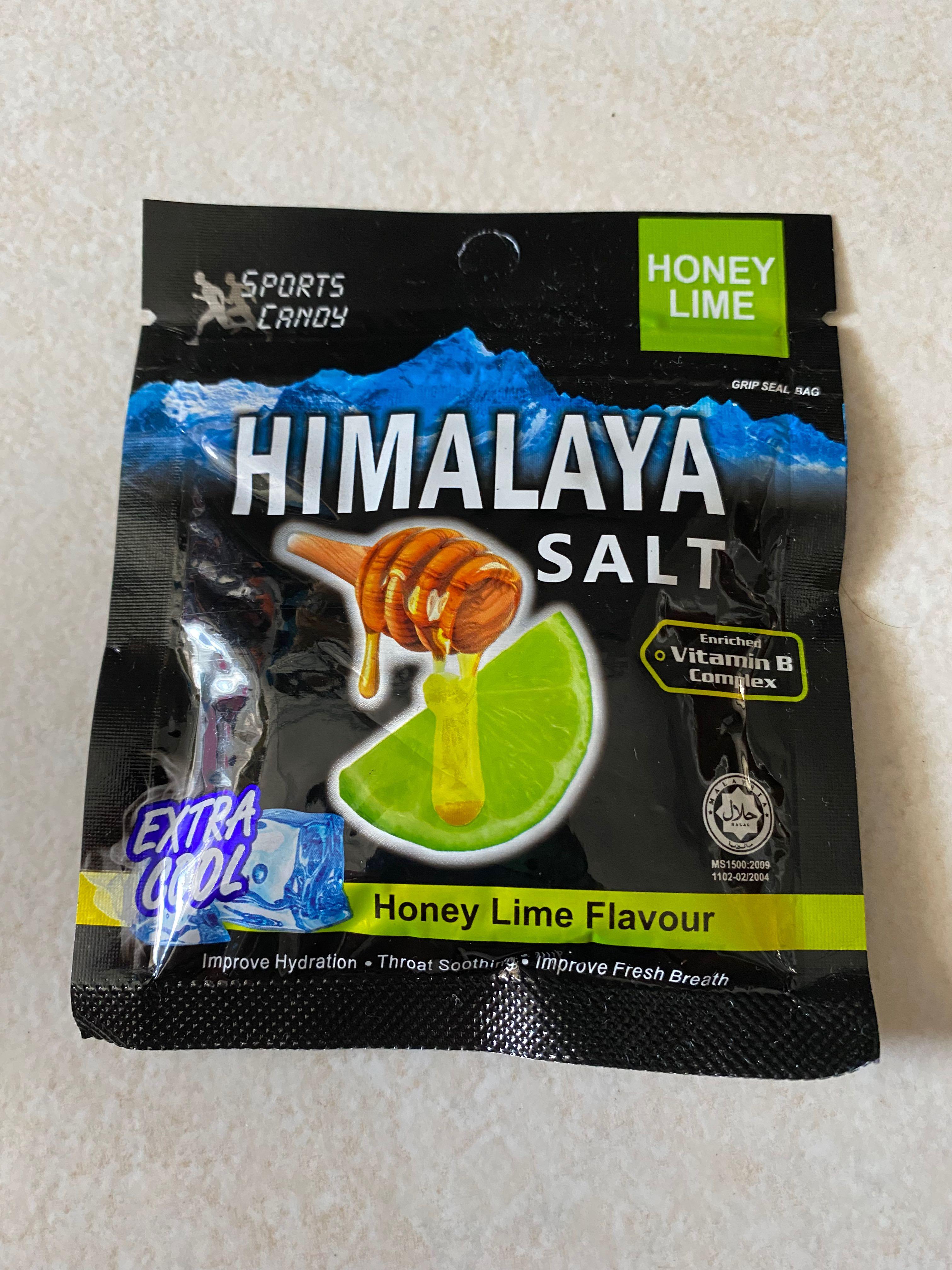 BN Himalaya Salt Honey Lime Sports Candy, Food & Drinks, Packaged ...