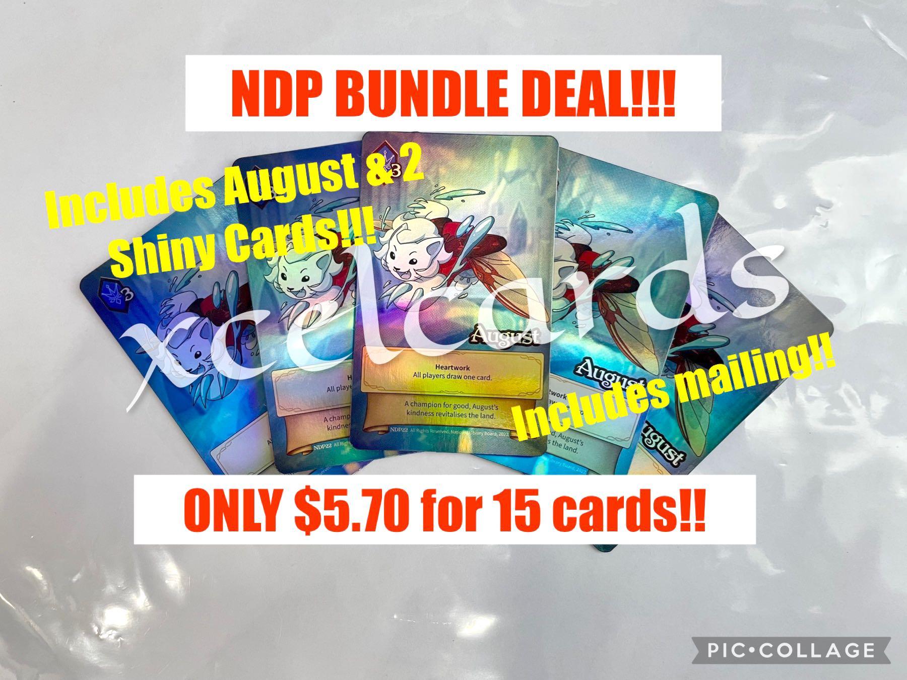 Book Bugs 4 NDP 2022 BUNDLE DEAL W AUGUST & SHINY CARDS, Hobbies & Toys ...