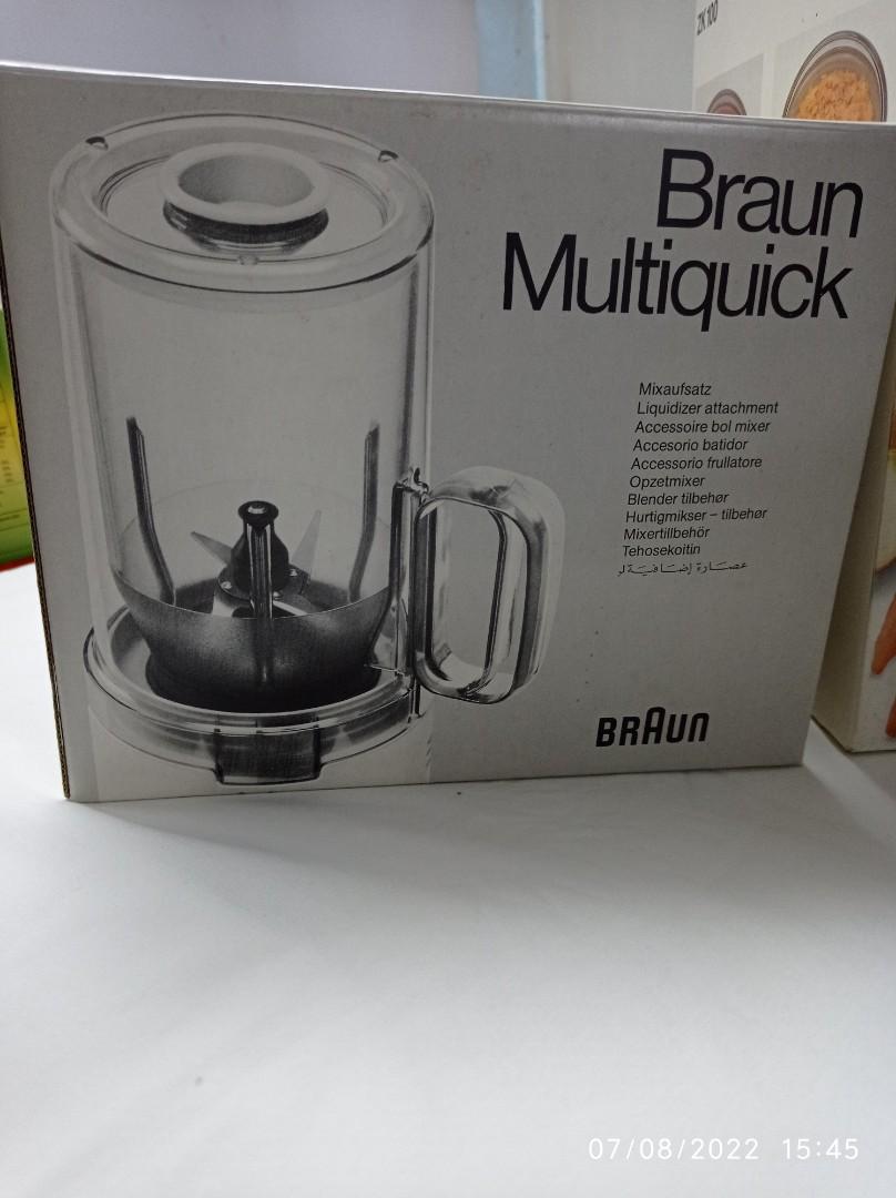 Braun Multiquick System, 家庭電器, 廚房電器, 榨汁機及攪拌機 - Carousell