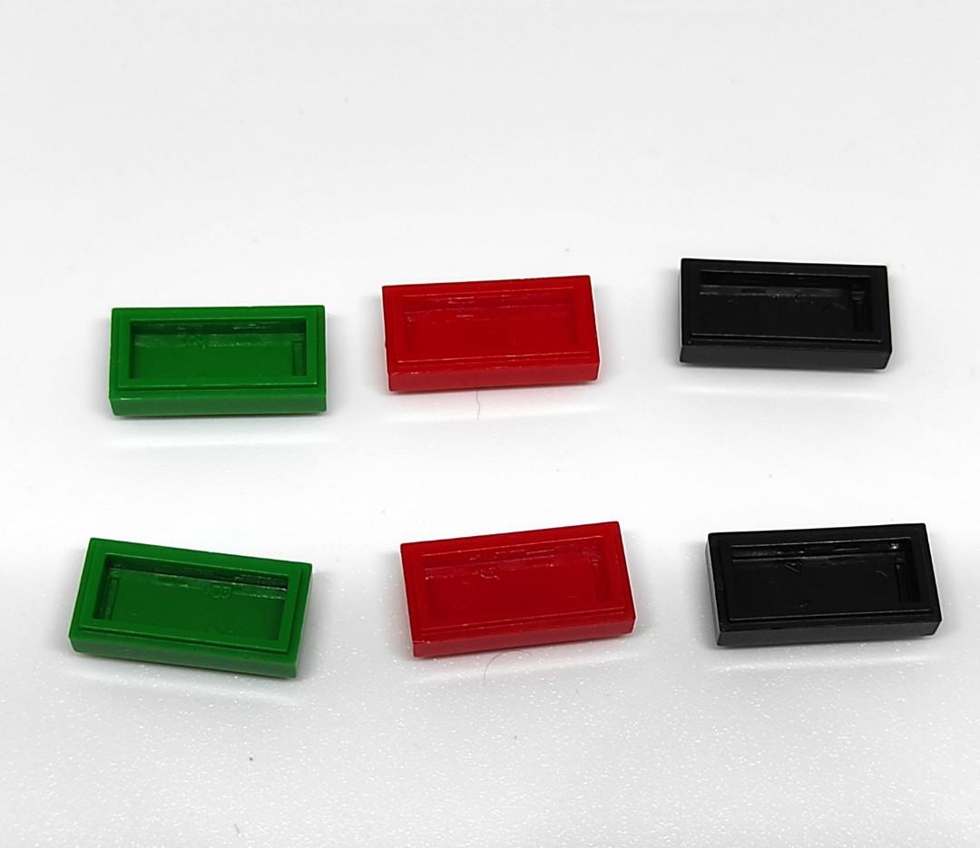 Building Blocks Plate 2x1 With 1 Stud (Lego 15573 compatible), Hobbies ...