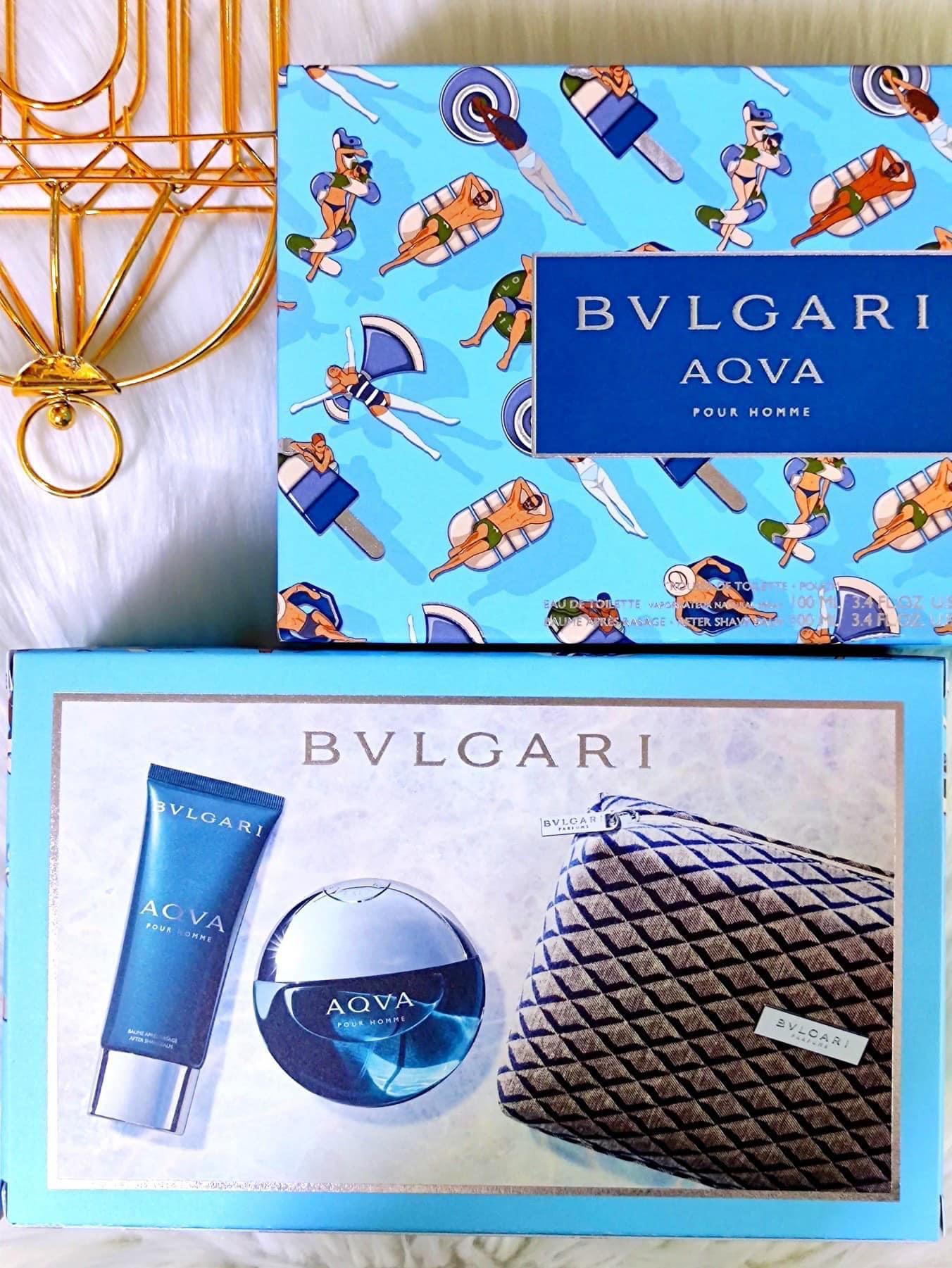 Bvlgari Aqva Pour Homme Set, Beauty & Personal Care, Fragrance ...