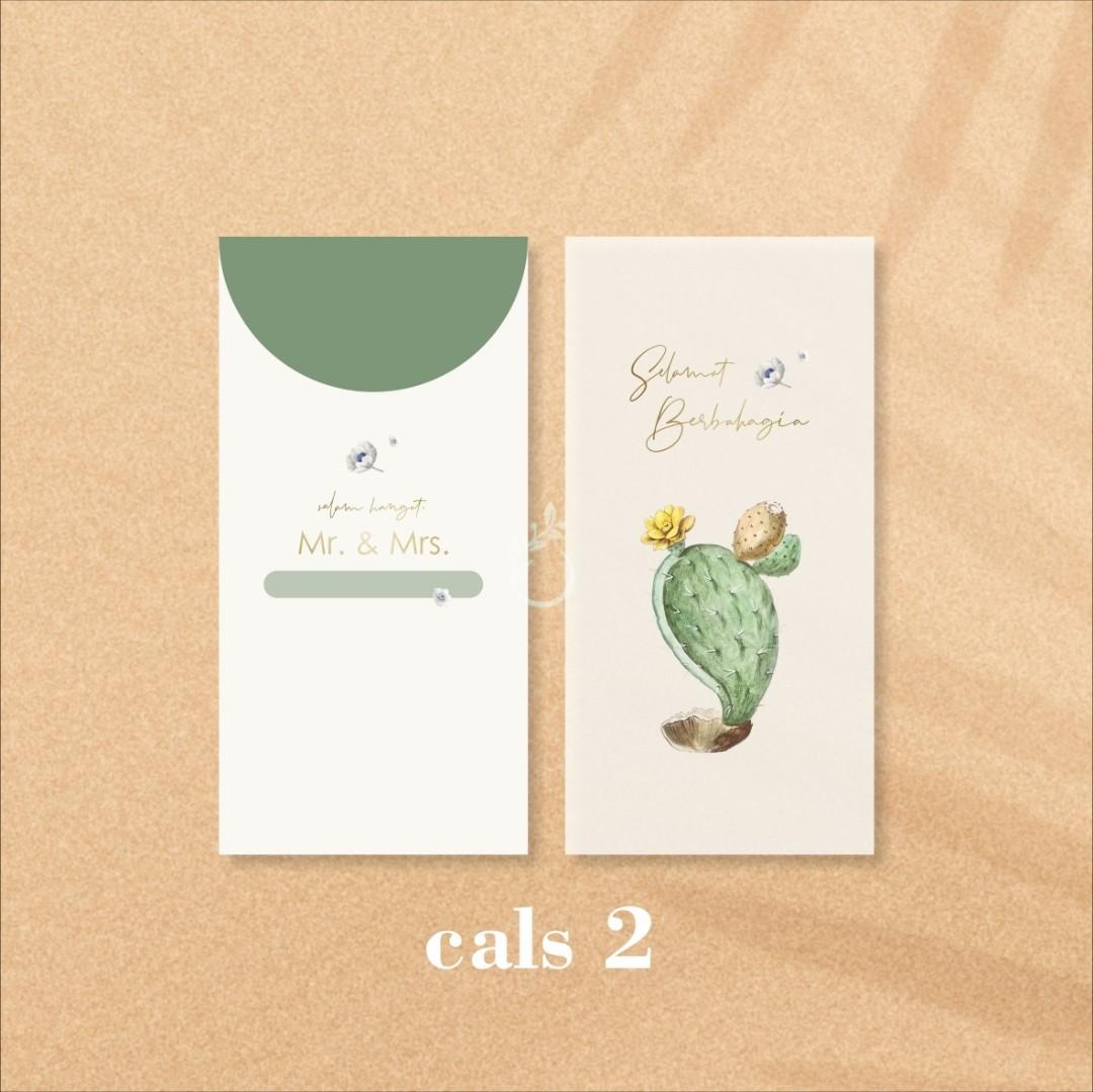CALS series | Custom Nama | Amplop Kondangan / Amplop Angpao / Amplop ...