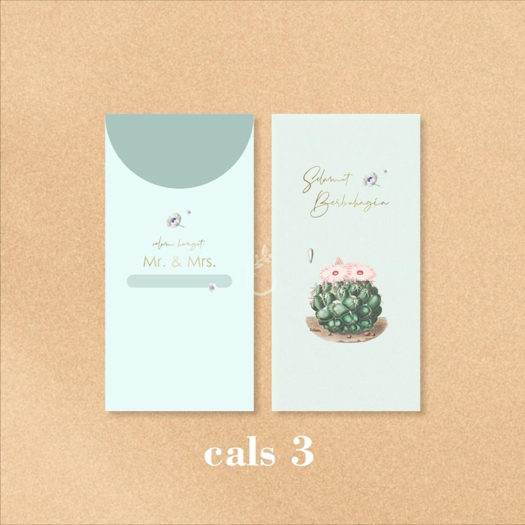 CALS series | Custom Nama | Amplop Kondangan / Amplop Angpao / Amplop ...