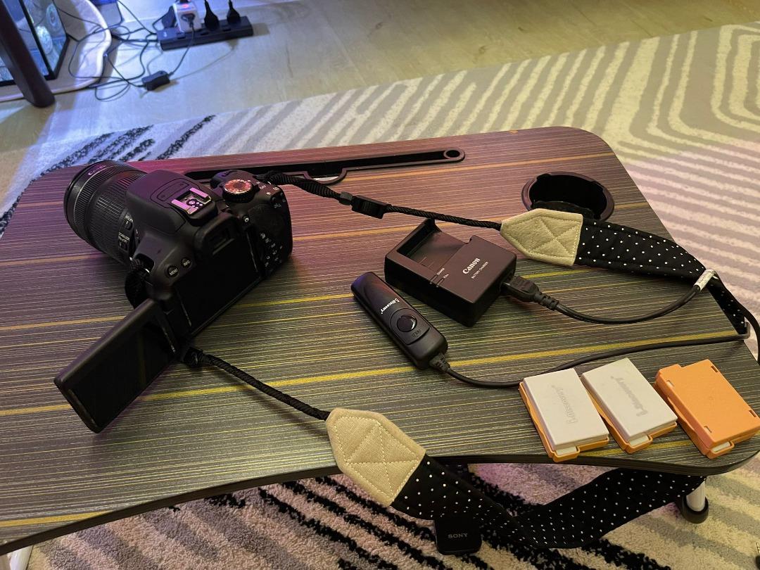 Canon EOS 650D and Crumpler 5 Million Dollar camera bag including ...