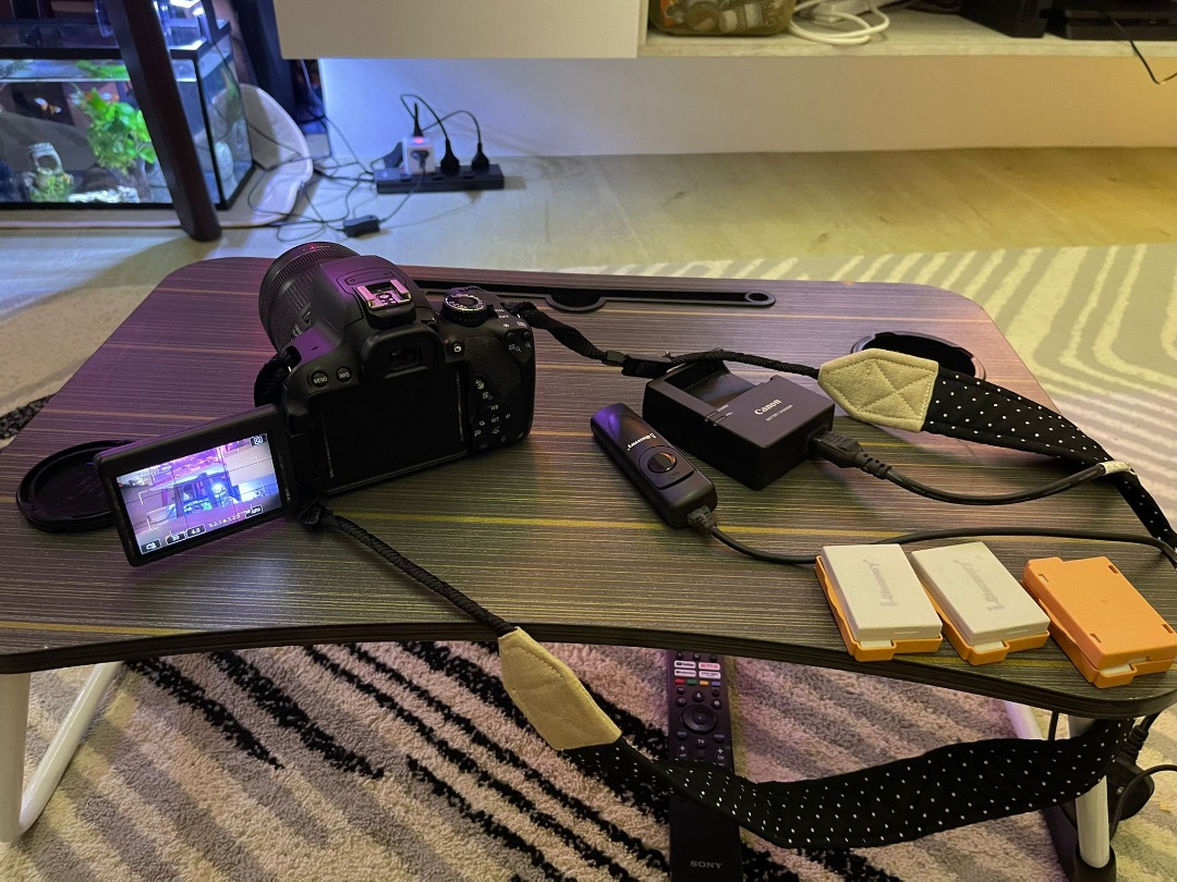 Canon EOS 650D and Crumpler 5 Million Dollar camera bag including ...
