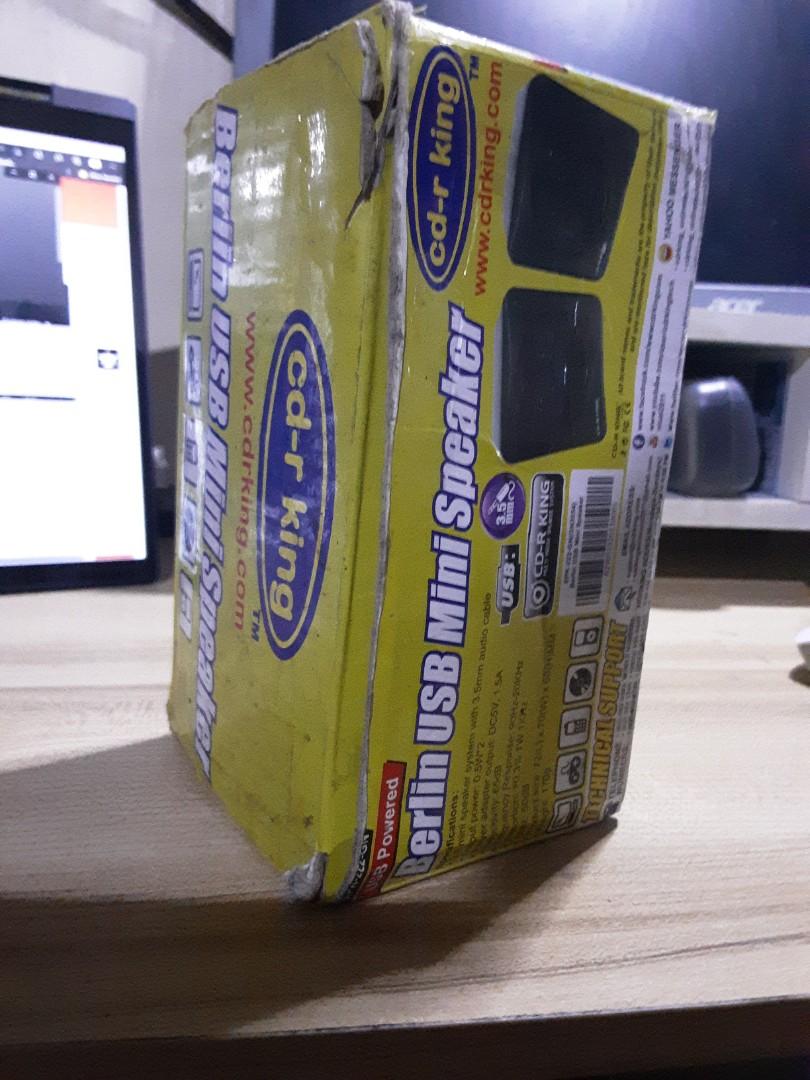 cd-r king Berlin USB Mini Speaker, Audio, Soundbars, Speakers ...