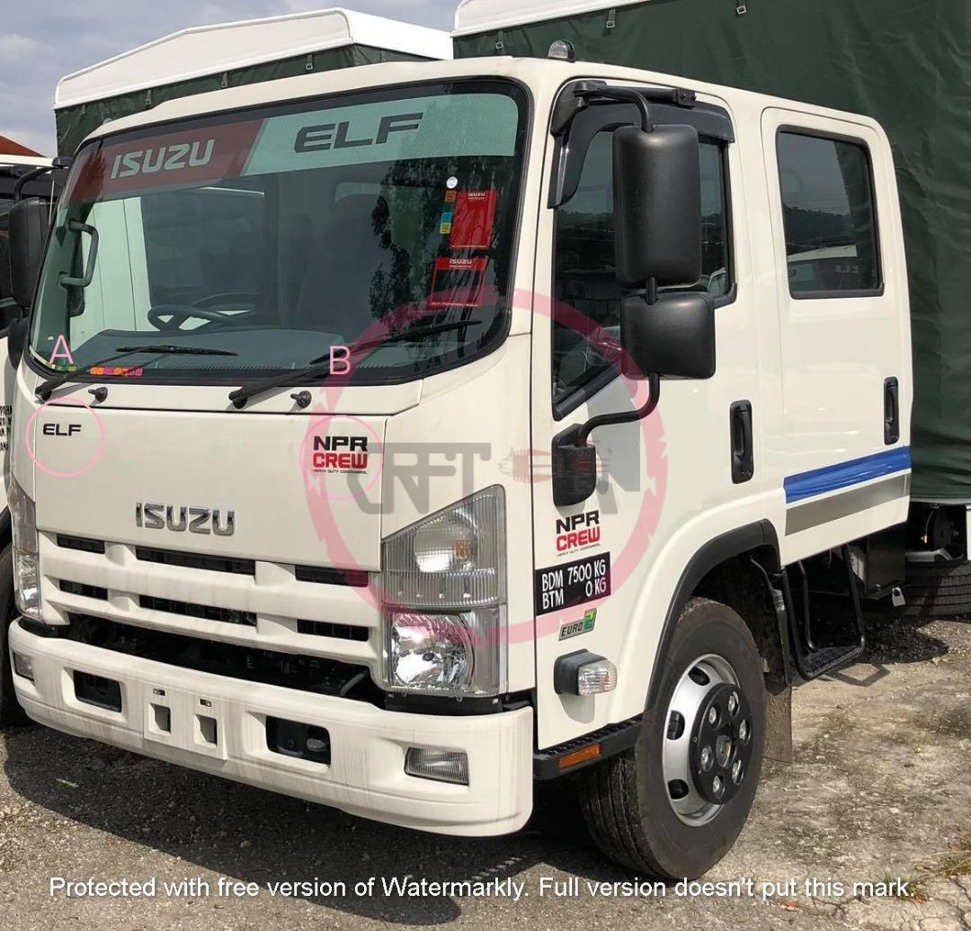 CFS422 CFS421 ISUZU ELF N Series NPRCrew NPR CREW Heavy Duty Commonrail ...