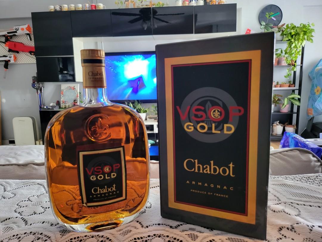 Chabot VSOP Gold Armagnac 1L, Food & Drinks, Alcoholic Beverages on ...