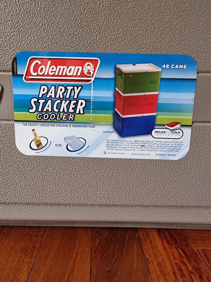 Coleman Party Stacker 48 cans, Furniture & Home Living, Kitchenware ...