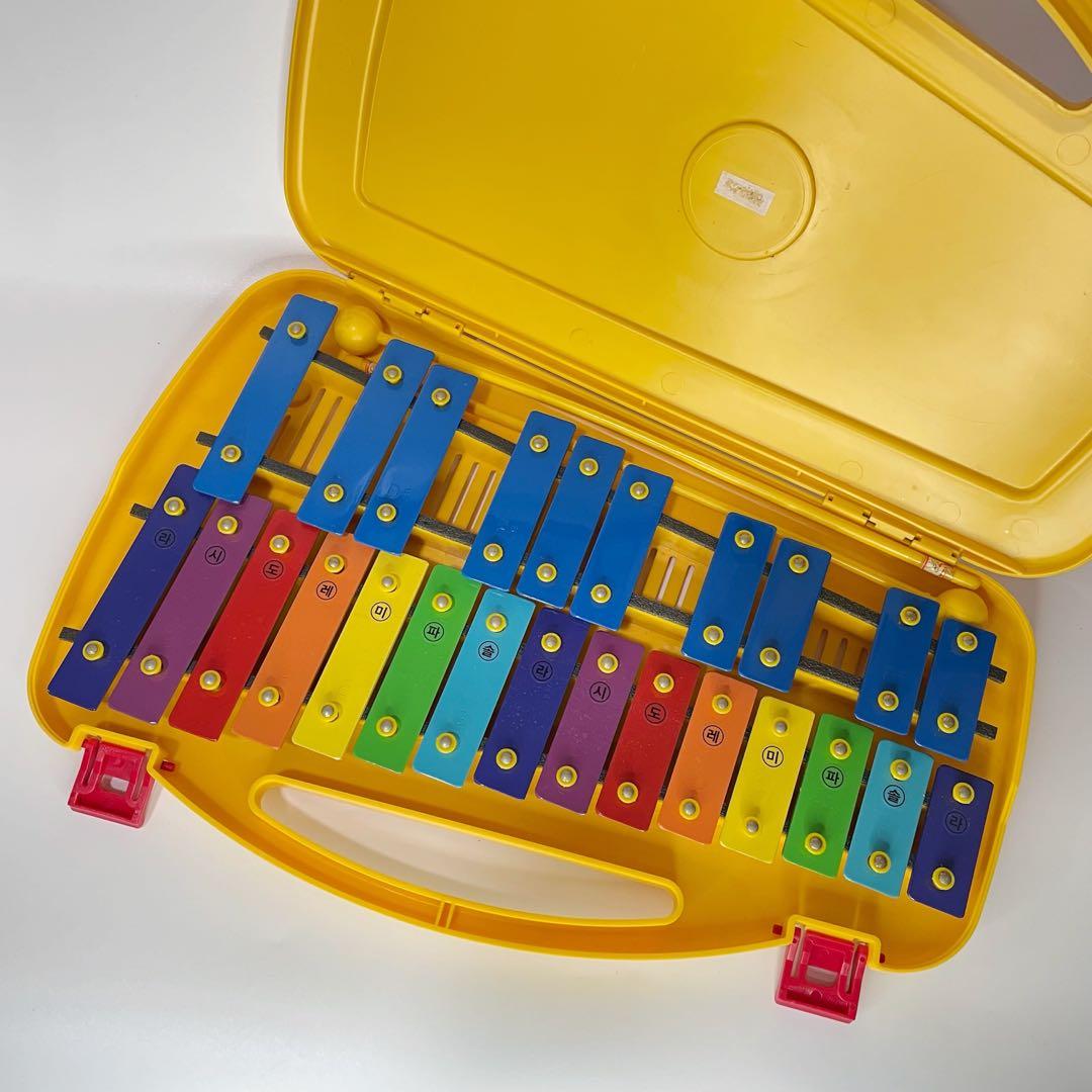 Compact Xylophone with Case, Hobbies & Toys, Music & Media, Musical ...