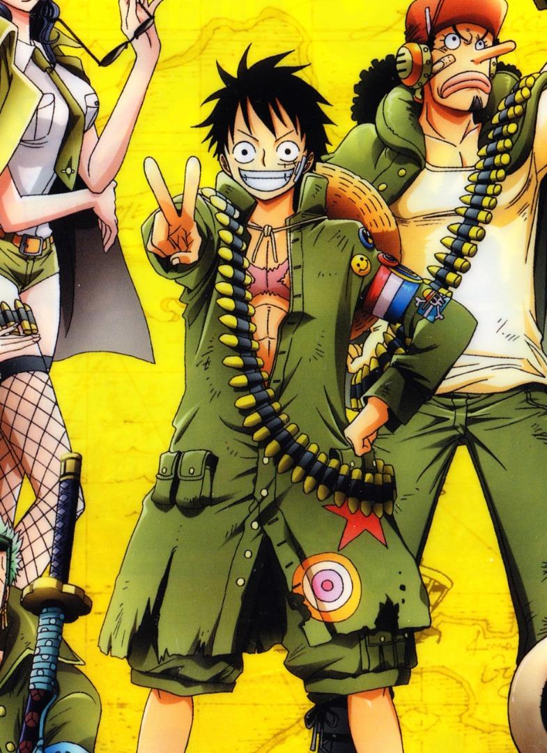 [Cosplay] One Piece Military Style Luffy, Men's Fashion, Tops & Sets ...