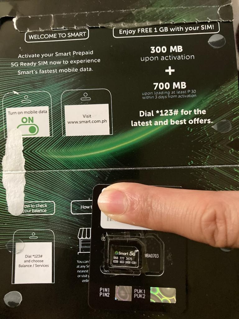 Data Sim Card for use in the Philippines (over 30GB left), Mobile ...