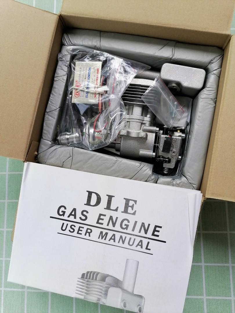 DLE 20. Gasoline Powered Model airplane engine, Hobbies & Toys, Toys ...