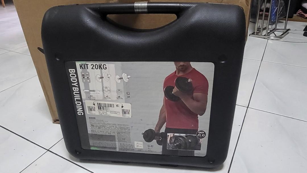 DOMYOS 20KG DUMBBELL, Sports Equipment, Exercise & Fitness, Weights ...