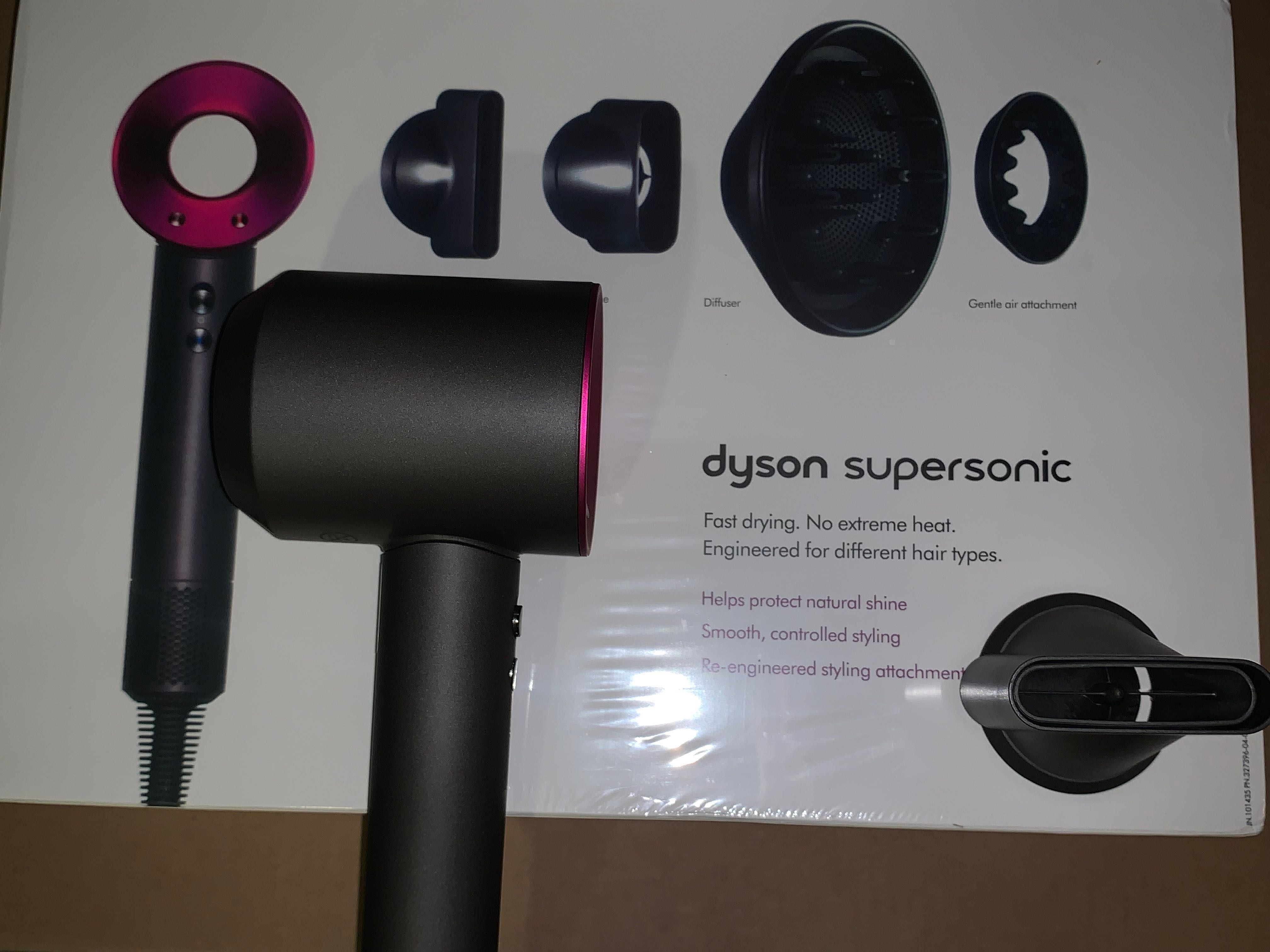 Dyson hair dryer HD03 hairdryer HD-03 HD05 HD-05 bladeless supersonic ...