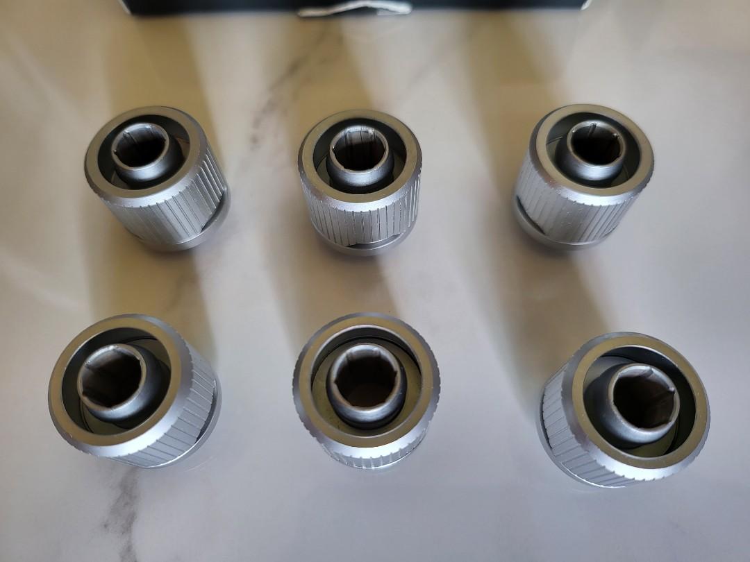 EK-Quantum Torque Fittings: STC 10/16, Rotary 90 Degree, Drain Valve ...