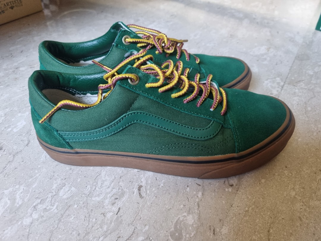 Emerald Green UNISEX VANS, Women's Fashion, Footwear, Sneakers on Carousell