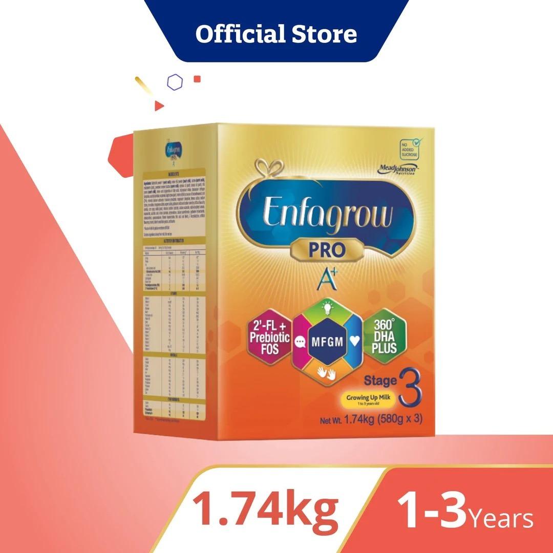 Enfagrow PRO A+ Stage 3 1.74KG *NEW PACKAGING* *July 2024*, Babies ...